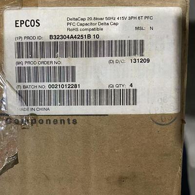 B32304A4251B010 电力电容 3X128UF MKD415-D-20.8现货 EPCOS
