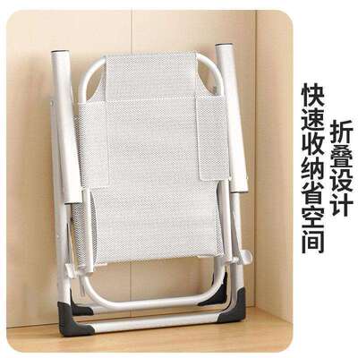 躺椅靠折HXB0316-叠午休坐躺两椅休便携阳台用家用闲椅子背宿舍办