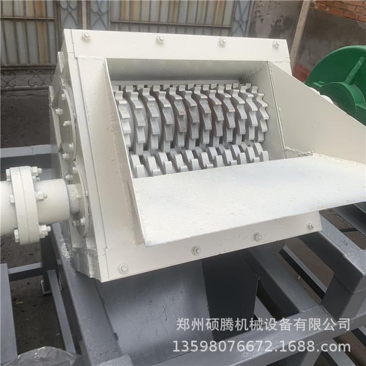 金属罐油漆桶撕碎机 生铁钢渣粉碎机 防护网钢丝网破碎机
