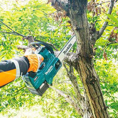 牧田40V充电式电链锯UC002GZ无刷UC003锂电UC004伐木锯UC006GZ