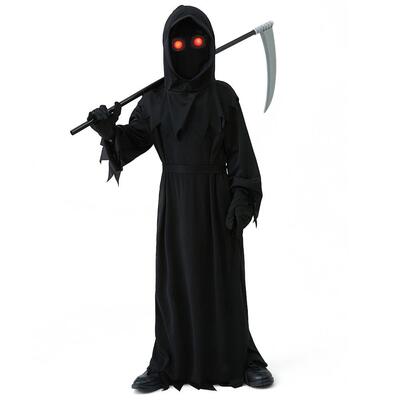 Red-Eyed Grim Reaper Scythe Costume, Family