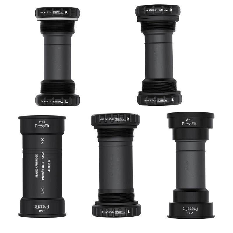 FOVNO中轴公路登山自行车bsa螺纹压入式dub bb68/73/86旋入中轴