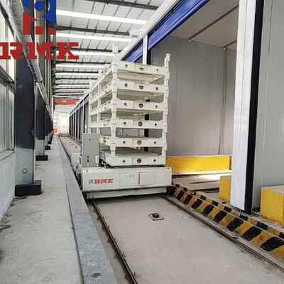 PLC控制电动平智能GV子母穿梭车车rgv动化R轨道搬运EGI车自【睿迈