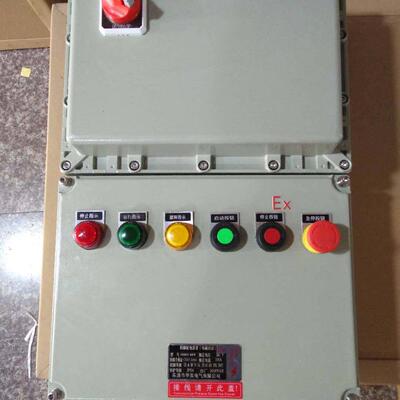 厂家定做BQX-22/30KW防爆星三角降压启动器 控制柜电机延时开关箱