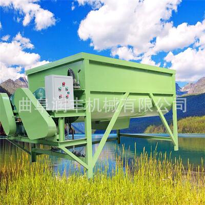 猪饲料混合搅拌机 粮食粉末拌料机 干湿饲料混合搅拌机生产容积