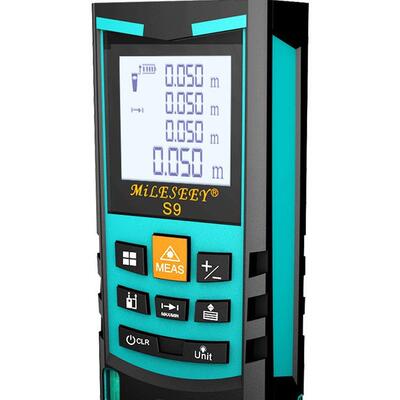 MiLESEEY迈测S9手持式激光测距仪红外线距离测量仪器量房电子尺厂