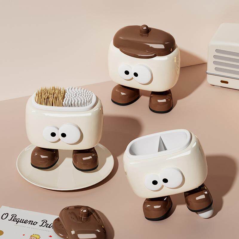 Super cute covered toothpick box超可爱带盖牙签盒