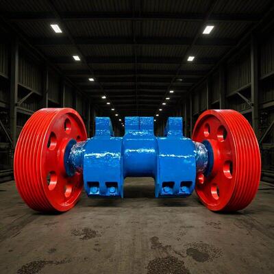 PLM3000型破碎机用32P13破碎轴组远见重型强度超强耐磨