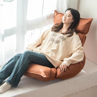 懒沙发榻日式榻米飘窗背椅TYR床上靠椅可折叠宿舍电竞座人椅护腰