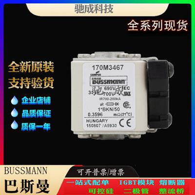 巴斯曼170M3467 170M3468 170M3469 经销出厂价格 原装熔断器