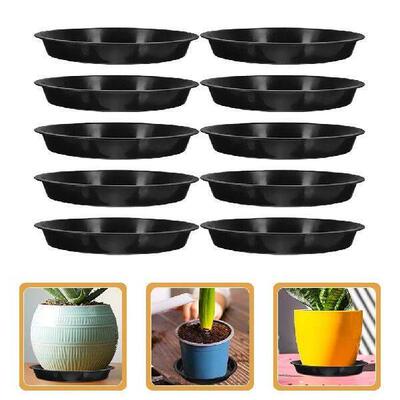 10 Pcs Flower Pot Base Plant Saucers for Potted Plants