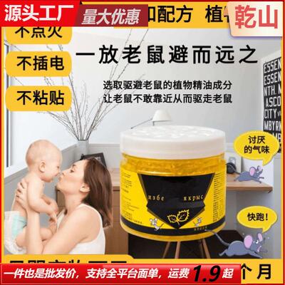 New Powerful and Harmless Rodent Repellent Paste for Foreign