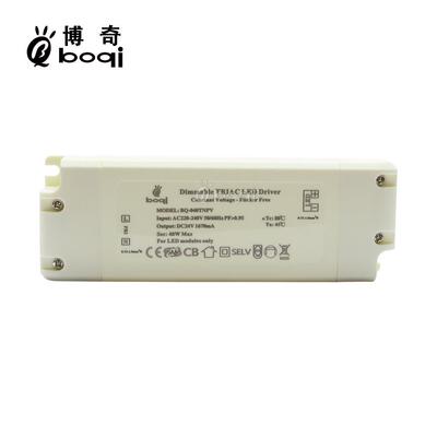 厂家24V40W1670mA恒压可控硅调光电源高PF无频闪开关电源灯带