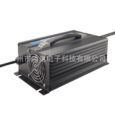 12.8V25.6V38.4V51.2V64V76.8V园区基地巡逻机器人充电器带PFC