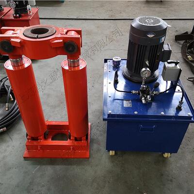 小型建筑施工拔管机封闭式钻孔自动起拔机液压泵站套管钻凿机
