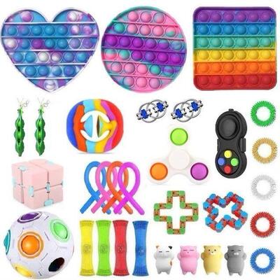 BEST Fidget Toys Pack Anti Stress Toy Set Marble Relief 1