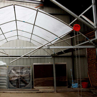 顶用卷膜器 大棚用配件现货 大棚顶用倒链卷膜器  温室卷膜器