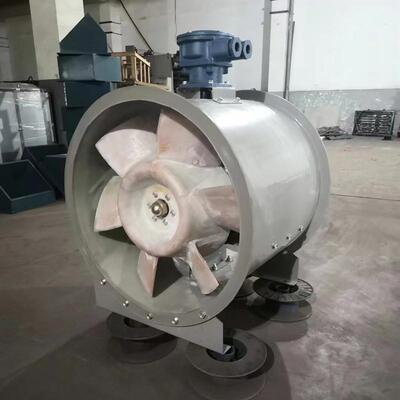 防腐防爆直筒斜流风机 SWF-I-6.5 7.5KW 21864-25124m3/h