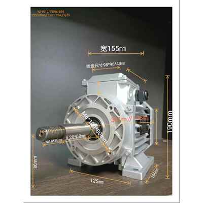 Y2-8012-750W-B34三相砂轮非标电动机