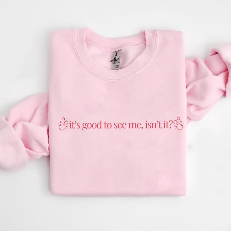 O 28255 Funny text crewneck sweatshirt 趣味文字圆领卫衣