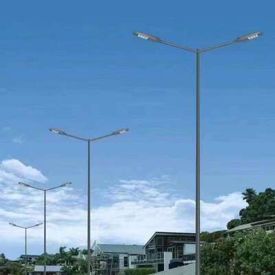 户外单led路灯6米~21米市政道路臂节能灯明道路照路HD-LD-00灯杆