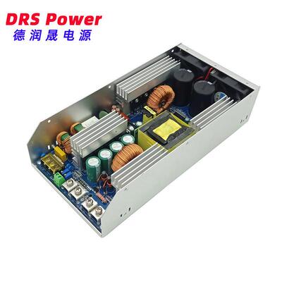 S-2000w12V/24V/48V/60V带PFC工业电机马达直流电源110V-风扇冷却
