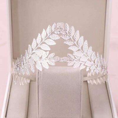 Greek Roman Goddess Olive Leaf Metal Headbands Headdress Bri