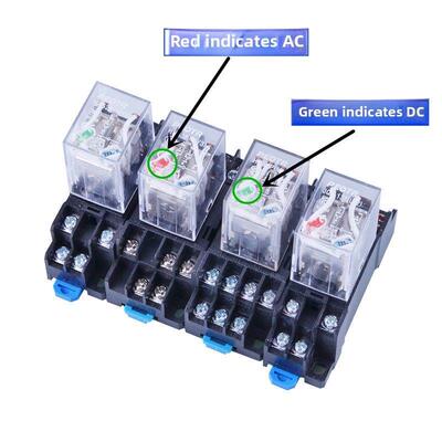 普正HH52P小型中间继电器HH54P 53P JQX-13F MY4NJ LY2NJ 24v220V