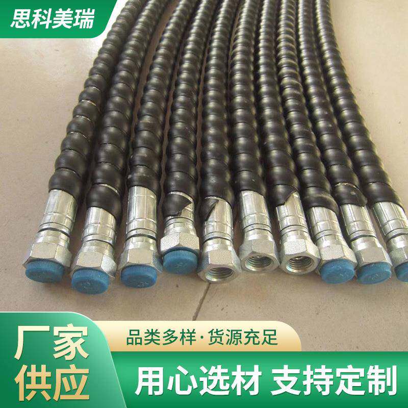 厂家ELEA铁氟龙管不锈钢丝编织管纤维柔韧性高高温水管