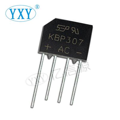 KBP310桥堆 KBP307 整流桥 小电流 直插DIP-4 KBP封装