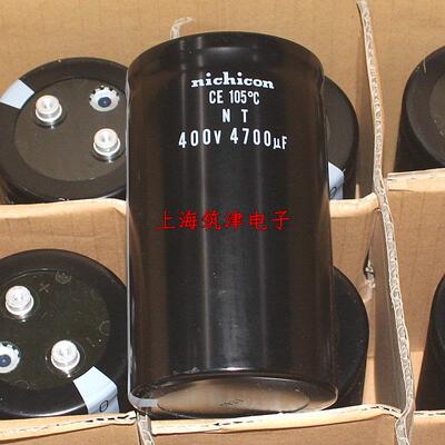 原装 400V4700UF 4700MFD 400VDC 日本尼吉康 电梯变频器电解电容