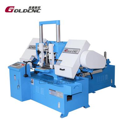 现货GZ4228系列双立柱龙门锯床280mm数控液压卧式金属带锯床