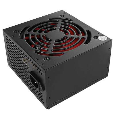 跨境爵柏500WS台式电脑主机电源 6P显卡供电背线额定400W静音电源