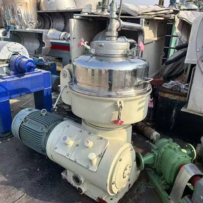 二手江苏巨能DPF520淀粉碟片离心机碟式分离机淀粉离心筛