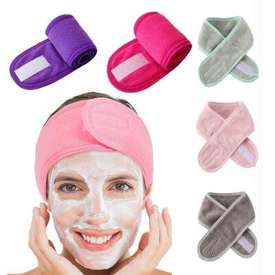 Soft Toweling Hair Accessories Girls Headbands for Face Wash