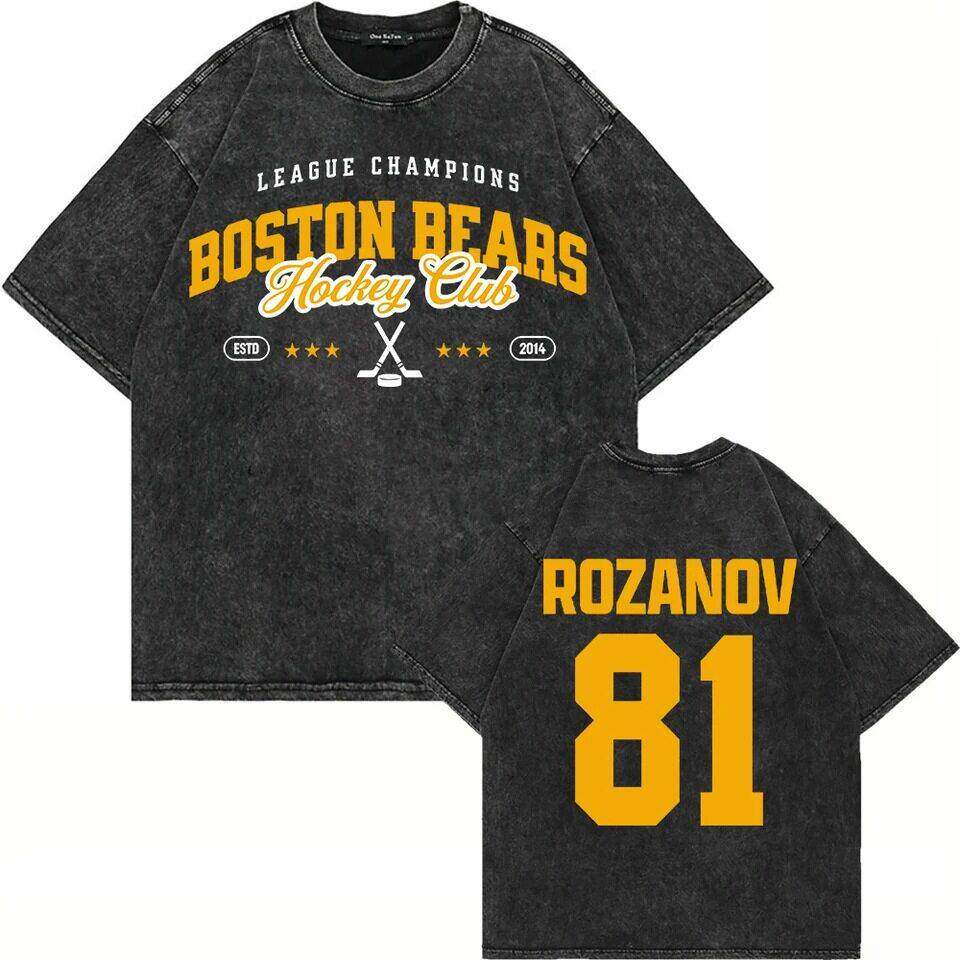 Ilya Rozanov 81 Boston Raiders Tee Hudson Williams Connor