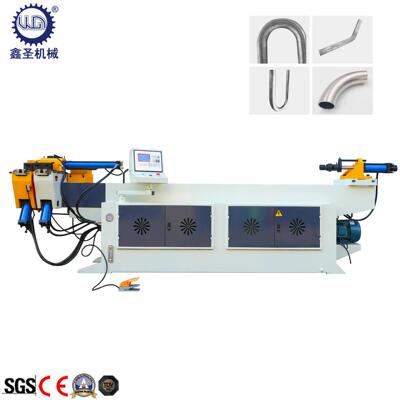 15寸屏CNC数控弯管机 液压全自动弯管机75mm导图纸