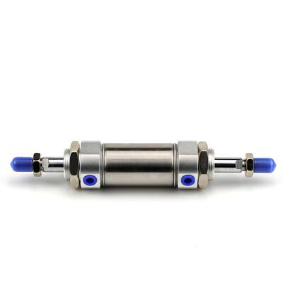 两头双出不锈钢迷你气缸MAD25x25/50/75/100/125/200/250/300