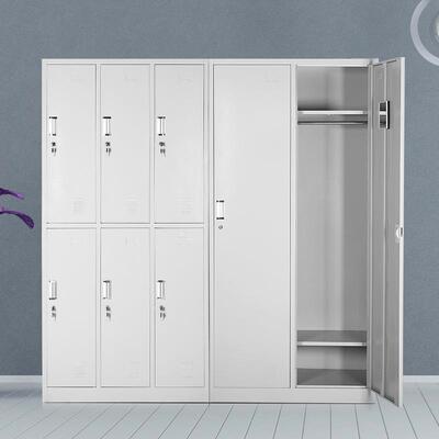 ZY-20200钢制物衣柜企业单位厂员工储柜学校宿更舍加工厚衣柜