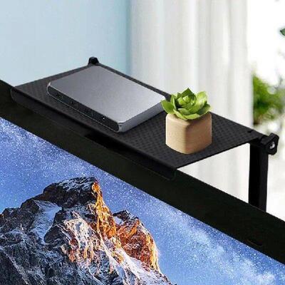 Monitor Top Shelf Adjustable 13-Inch Wide Top Storage