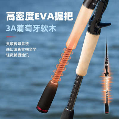 FRIENDFISH渔贤友大腕鳜鱼路亚竿高感度超快调碳素独节虫竿