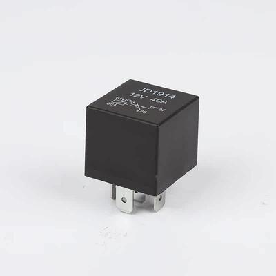 JD1914/JD1912铁背40A塑背汽车继电器12V24V常开常闭继电器5套装
