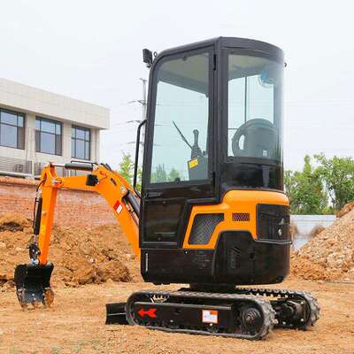 小型挖掘机 微型挖机 多功能钩机 抓木器 excavators