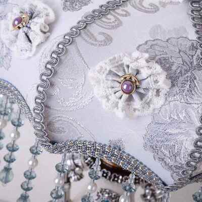 欧式浪台灯卧室床头柜2126灯美式温馨漫家创用意台灯结婚可调台光