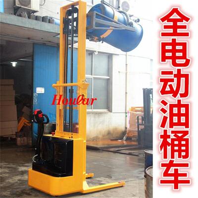 zrho395sla好拉YL520u电动油桶车升1.5米倒料车翻转倾倒油桶堆垛
