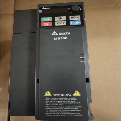 台达变频器MS300系列VFD4A8MS21AFSAA三相380V功率0.75KW现货速发