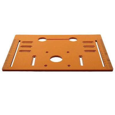 1p Circular Saw Guide Rail Bottom Plate Adjustable Cutting