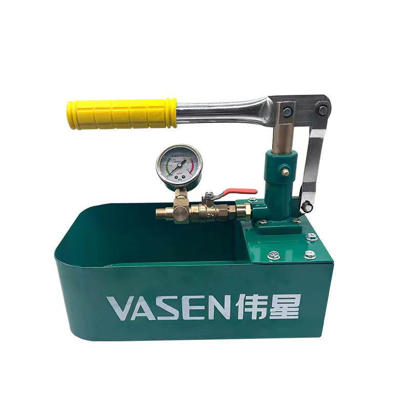 卫星专用手动压力测试泵压Ppr水管地暖检漏仪漏水测试工具水压测