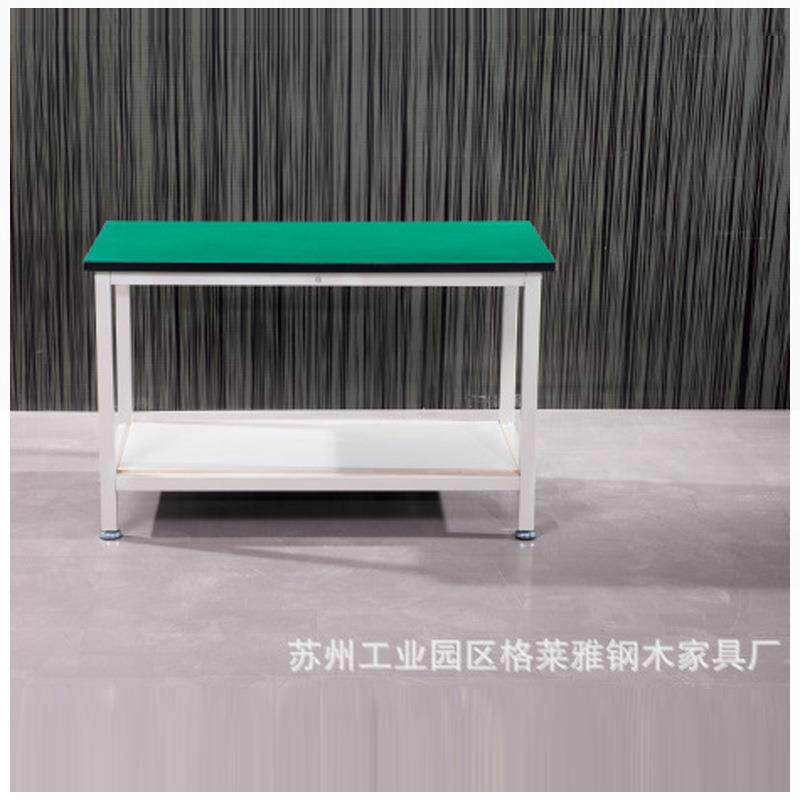 实验室防静电工作台车间苏州电子厂物料架防静电桌操作台打包台