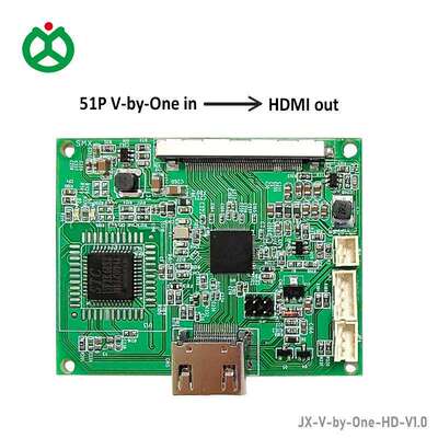源头厂价51P V-by-One转HDMI转接方案 支持2K/4K视频格式VB1 VBO